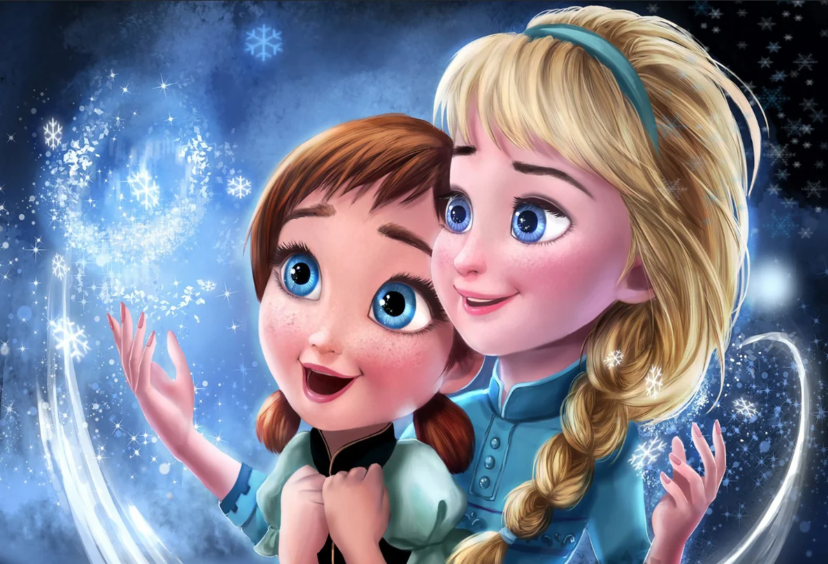 7x5 pies bebé reina Elsa Anna princesa nieve copos de nieve Hada ...