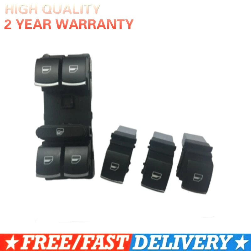 fast-Shipping-High-Quality-Power-Window-Switch-Button-For-VW-Golf-MK5-6 ...
