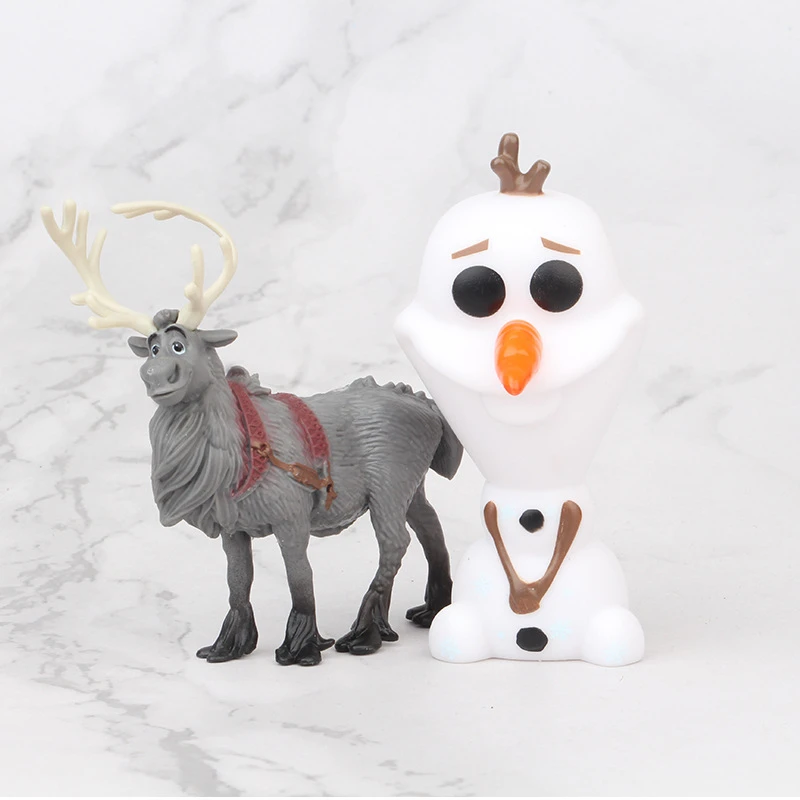 Discount New Disney Frozen 2 Snow Queen Elsa Anna PVC Action Figure ...