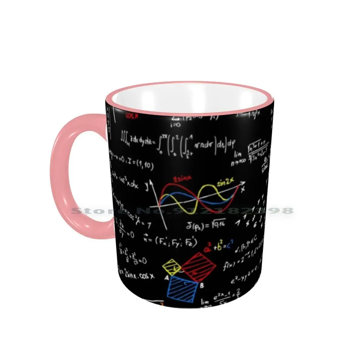 Physics Equations Ceramic Mugs - Mon Science