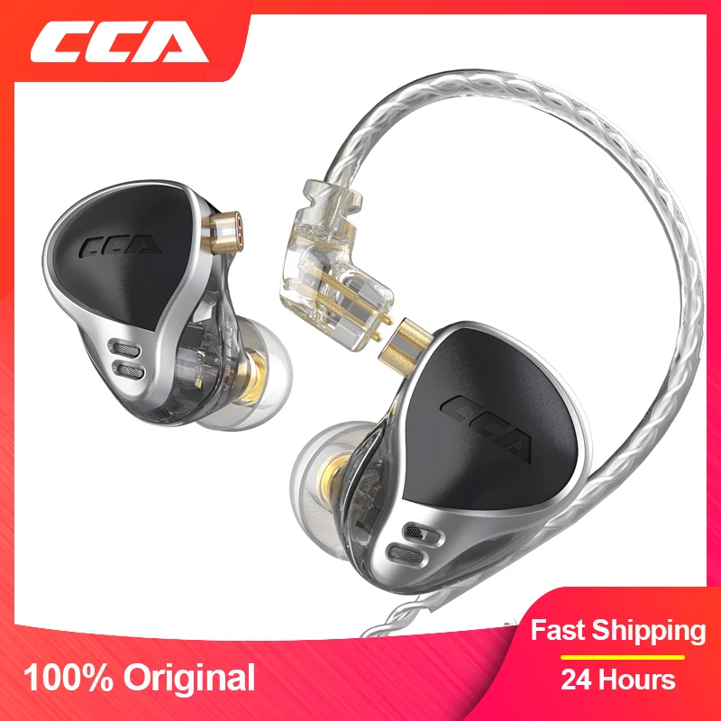 Cca Ca24 Headset 24 Ba Units Hifi Bass In Ear Monitor Balanced Armature ...