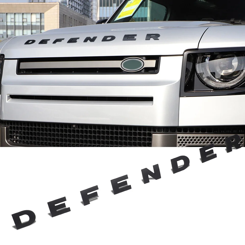 Para Land Rover Defender DEFENDER, capó delantero de coche, emblema de ...