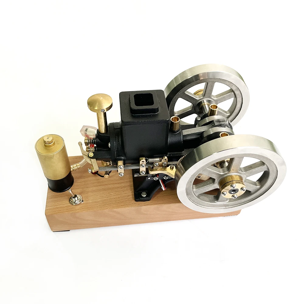 Alle Metall Benzin Verbrennungs Motor Modell mit Holz Basis Motor ...