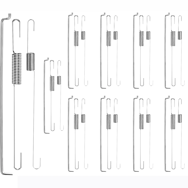 30PCS Throttle Return Spring Kit Carburetor Springs Assortment Governor ...