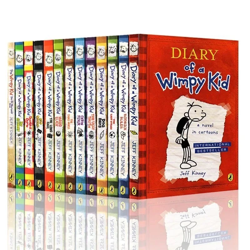 Random 2 Books Little Kid Diary Learning English Original Picture Book ...