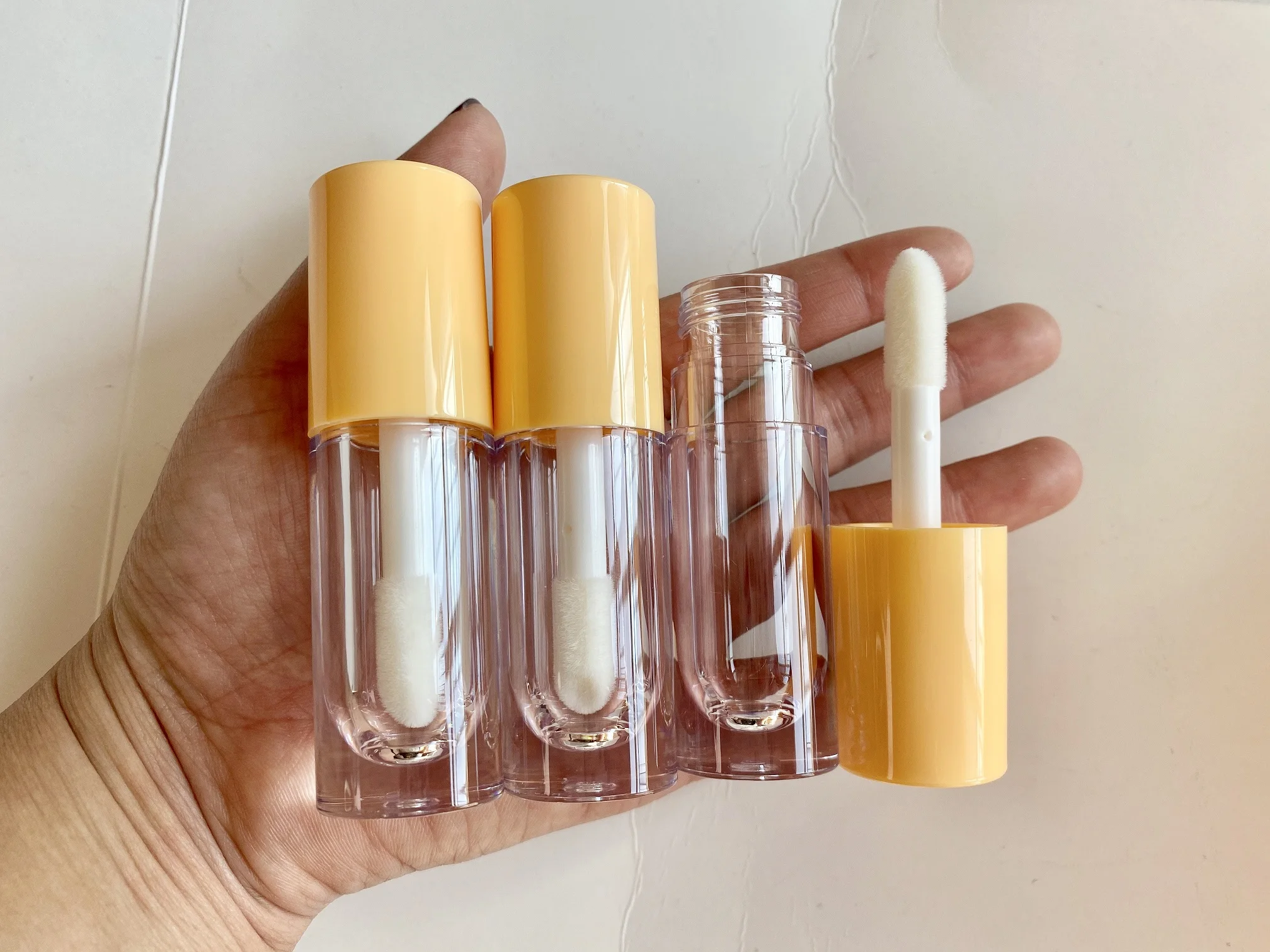Yellow Lip Gloss