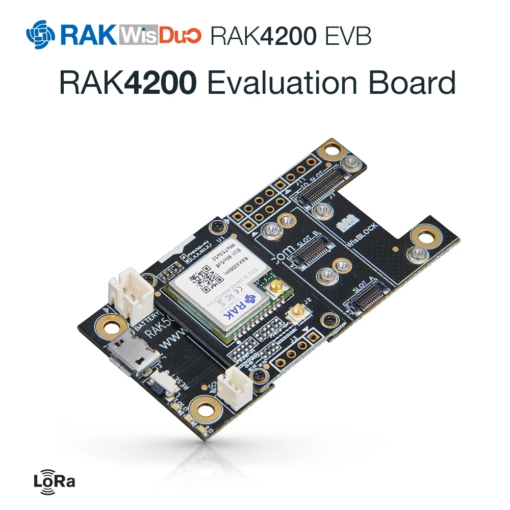 RAK4200-Evaluation-Board-with-RAK4200-LoRa-Module-SX1276-Chip-RAK5005 ...