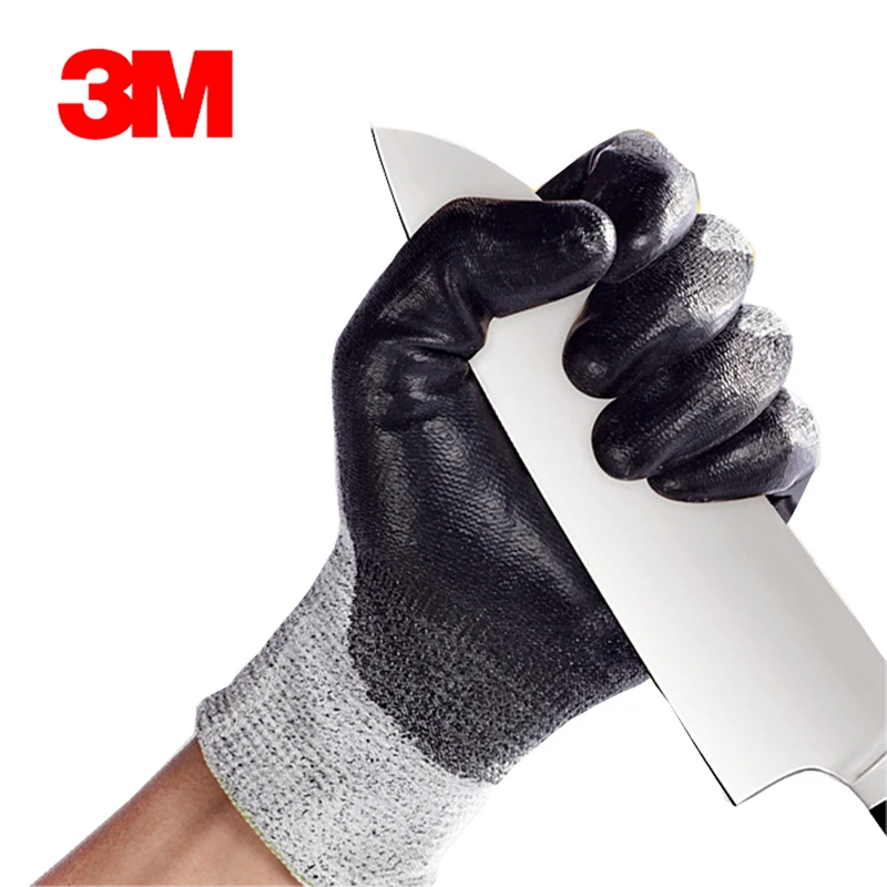 3M-Safety-3-lever-Anti-cutting-Gloves-Proof-Stab-Resistant-Wire ...