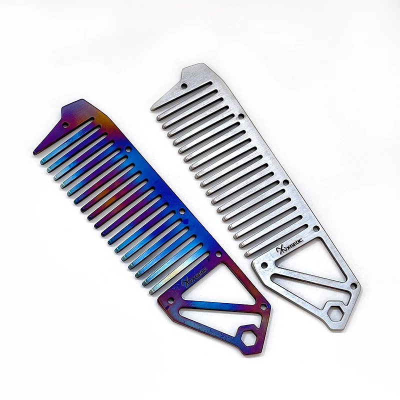 Titanium-EDC-Mini-Comb-For-Men-And-Women-Comb-Hair-Cutting-Comb-Can-Put ...