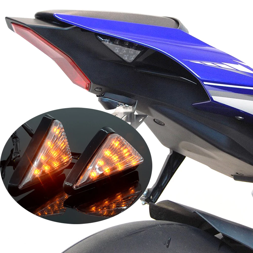 Indicator Holder LED INDICATOR TURN Signals Lights For YAMAHA YZF-R6 ...
