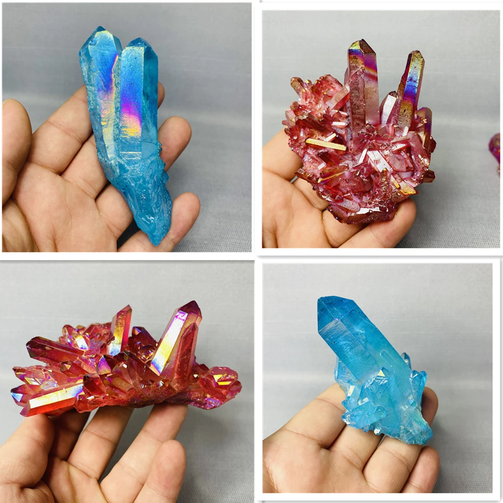 Colorful Quartz Crystals
