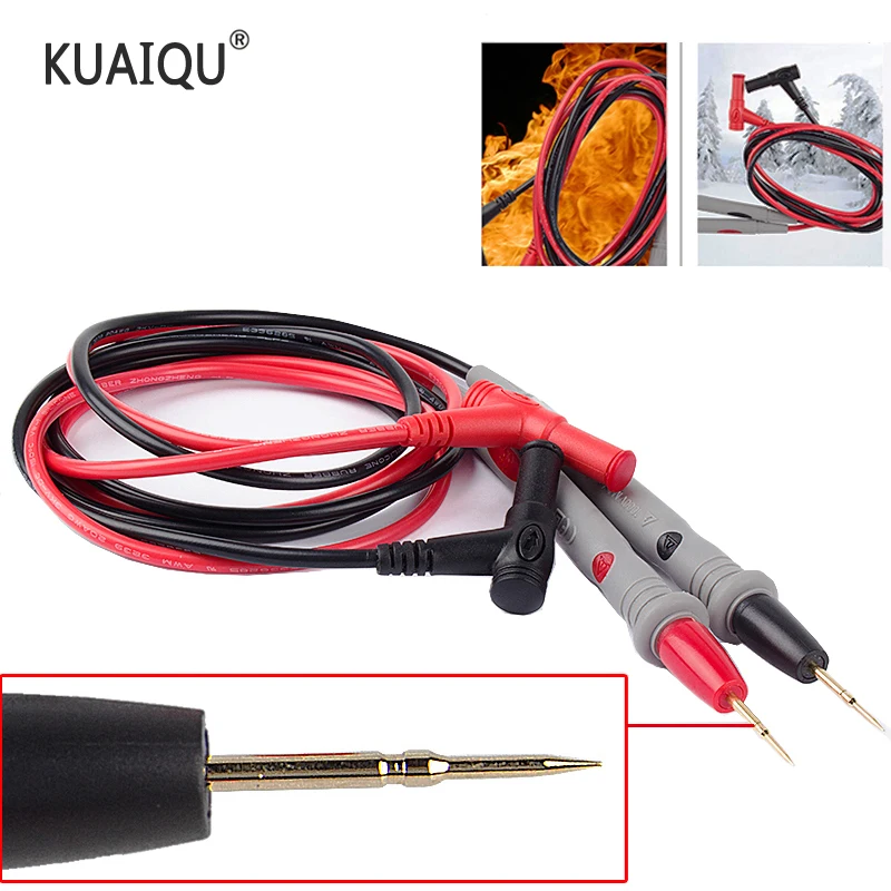 Digital Multimeter Probe Test Leads Pin Needle | Measurement Multimeter ...