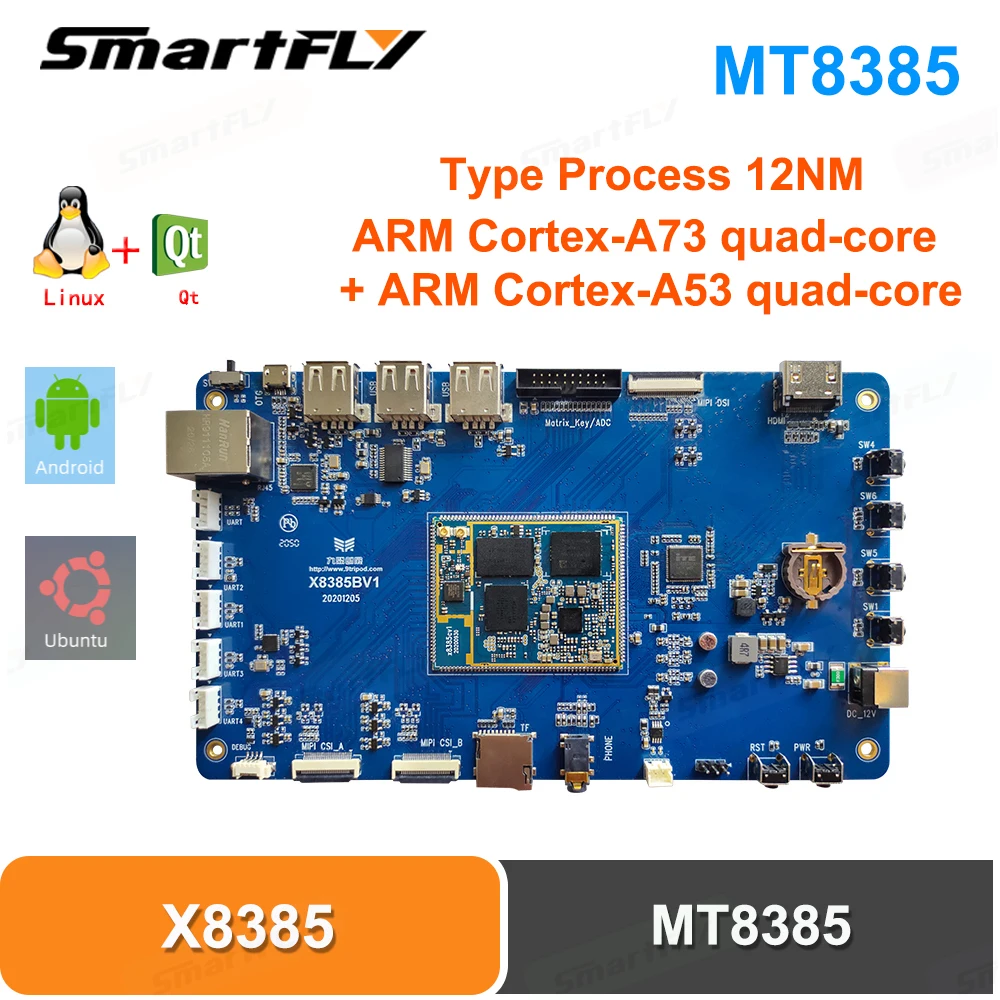 MT8385 I500 AIOT Demo Board SBC New Verson Octa-core More Power Than ...