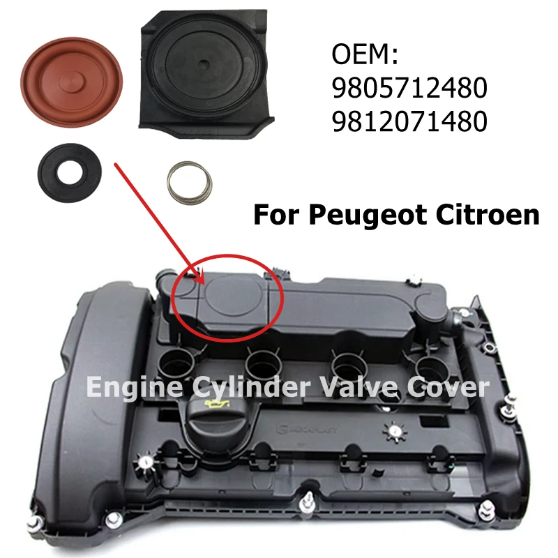 9805712480 9812071480 Auto Parts Petrol Engine Cylinder Valve Cover ...