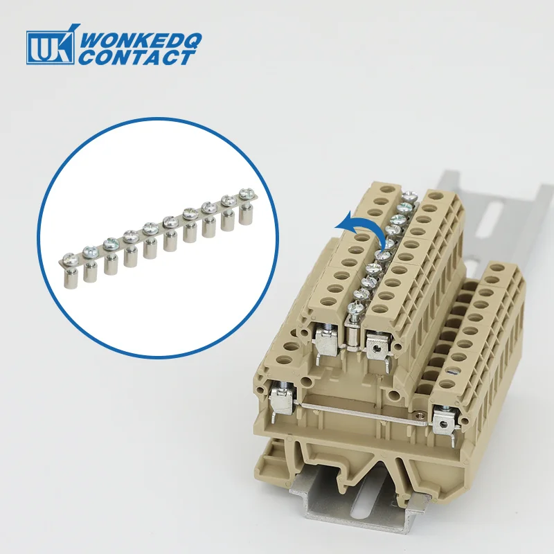 1Pc-DK-4Q-4QV-10-Jumper-Wire-For-Terminal-Block-DK4Q-35-DK4QV-35-DIN ...