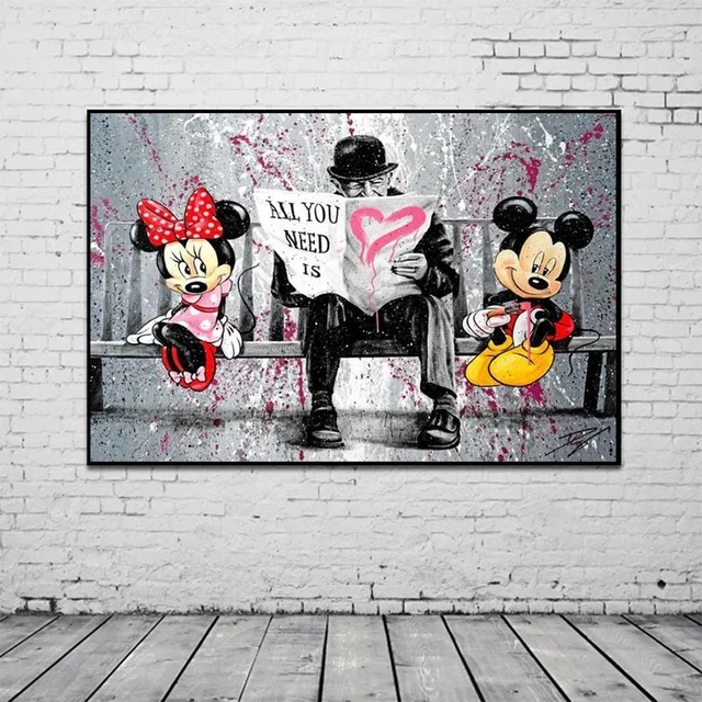 Banksy Mickey