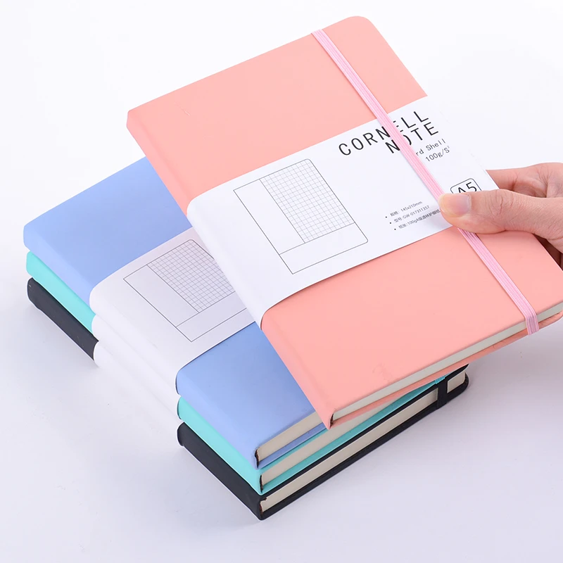 A5 Cornell Lined Notebook 5r Memory Method Notepad Class Efficient ...