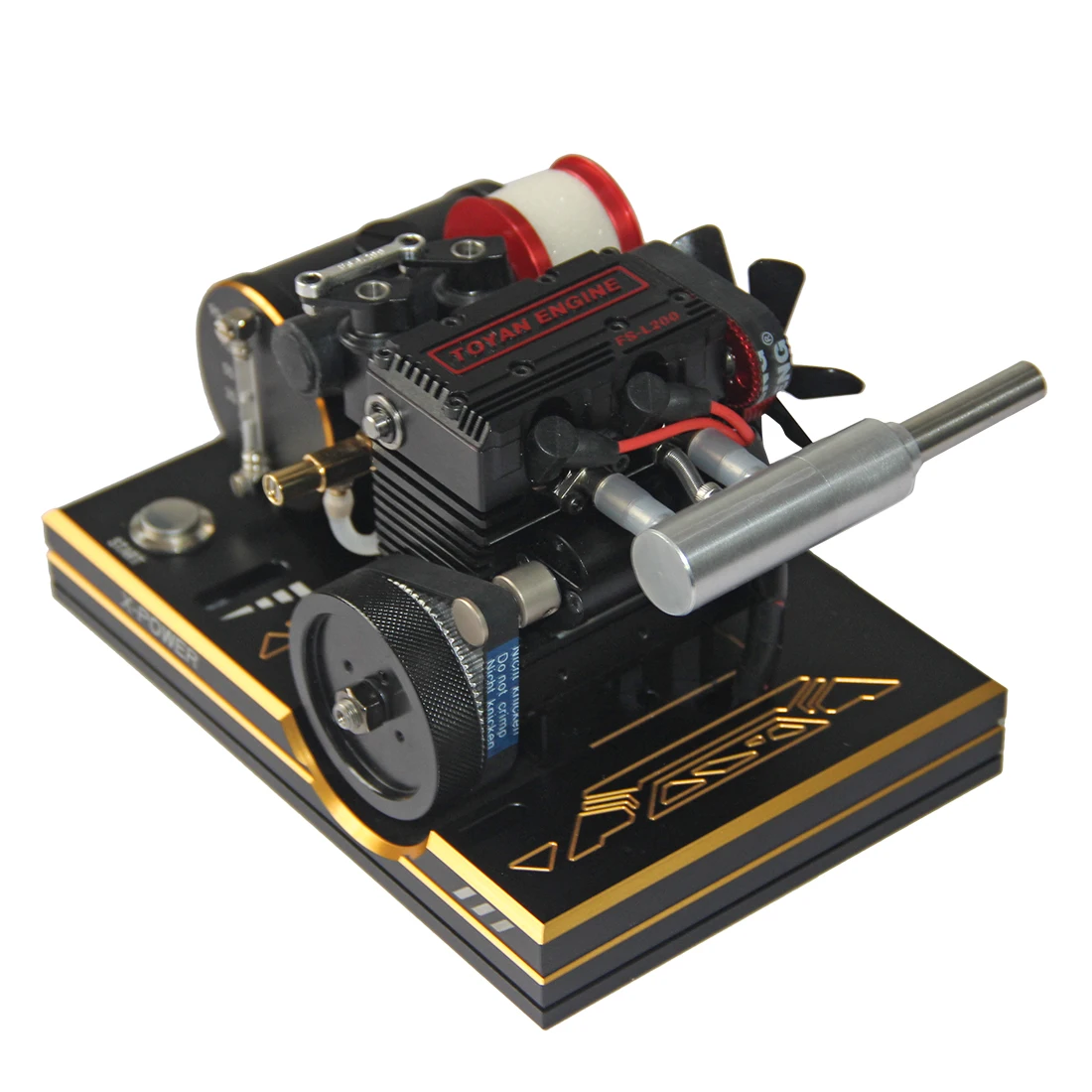 TOYAN FS-L200 V2 Four Stroke Nitro Engine 12V Miniature In, 54% OFF