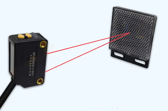 Ls211-r2mnd Transparent Object Detection Switch Sensor Mirror Reflected ...