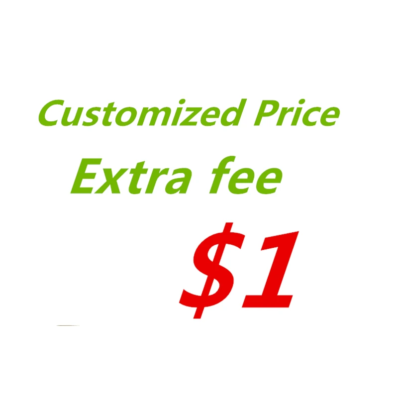 Extra gebühr, Versand gebühr, Extra preis, Angepasst Aufkleber preis ...