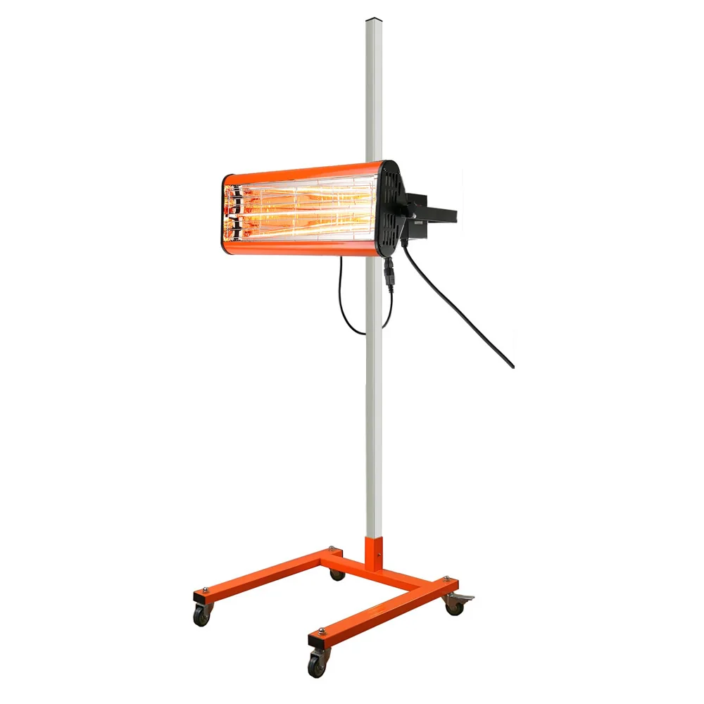 1050W Car Infrared Paint Baking Lamp Mobile Auto Heating Dryer Infrared ...
