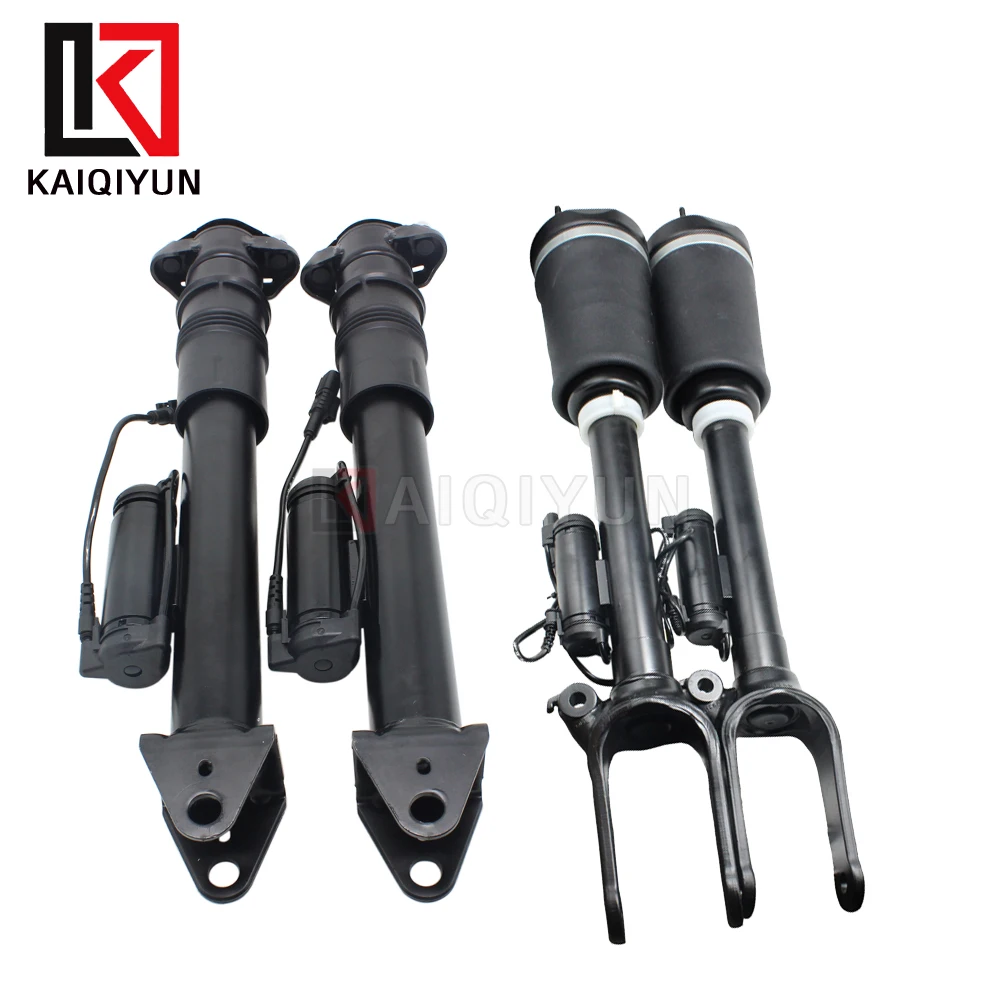 4 Pcs Airmatic Air Suspension Shock Absorbers For Mercedes Benz ML ...