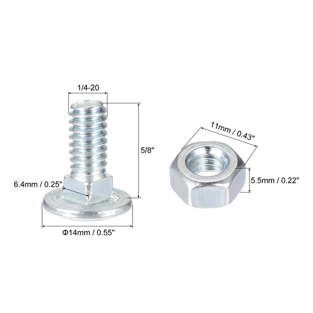 Guide To Carriage Bolts Sizing Installing Removal 44 Off