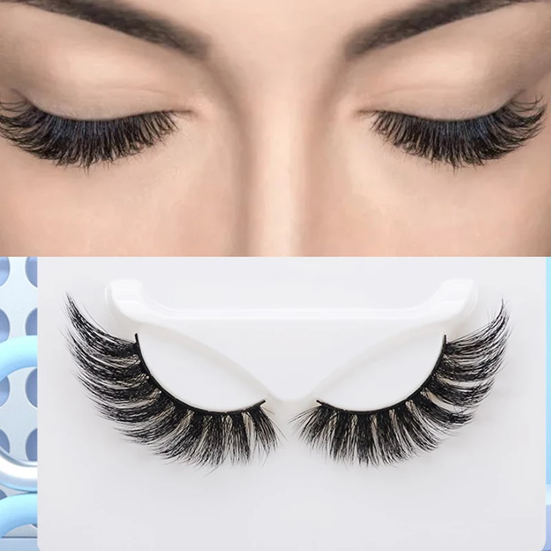 2022 New 1pairs Angel Wings Eyelashes Reusable Natural Popular False ...