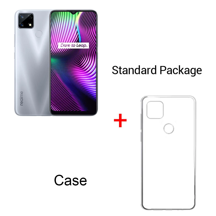 Realme 7i RMX2193 6,5 "" HD + 4GB 64GB 48MP AI тройной камеры смартфон ...