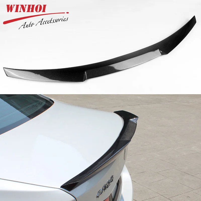 Carbon Fiber Spoiler for Jaguar XE M4 Style 2015 2018 Car Spoiler Wing ...
