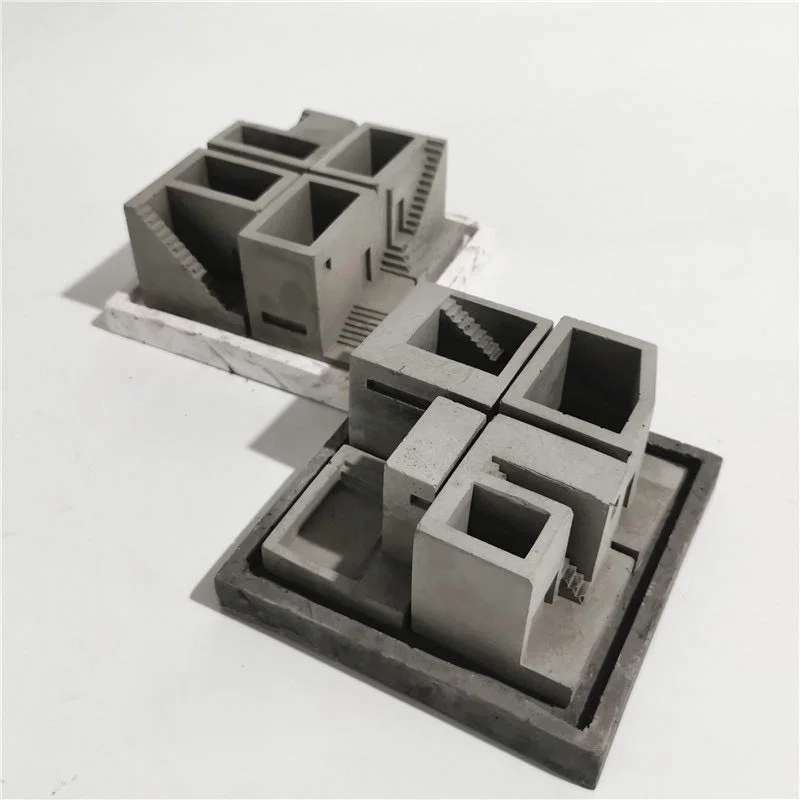 Concrete Castle Mold DIY Construction Silicone Mold Pen Holder Cement ...