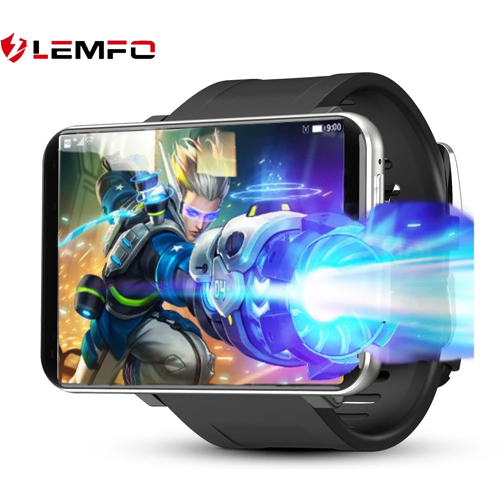 LEMFO reloj inteligente LEMT para hombre, dispositivo con 4G, GPS, WIFI ...
