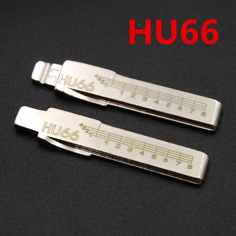 10pcs-Scale-Shear-Teeth-Blank-Key-HU66-For-Volkswagen-AUDI-Skoda-NO-31 ...