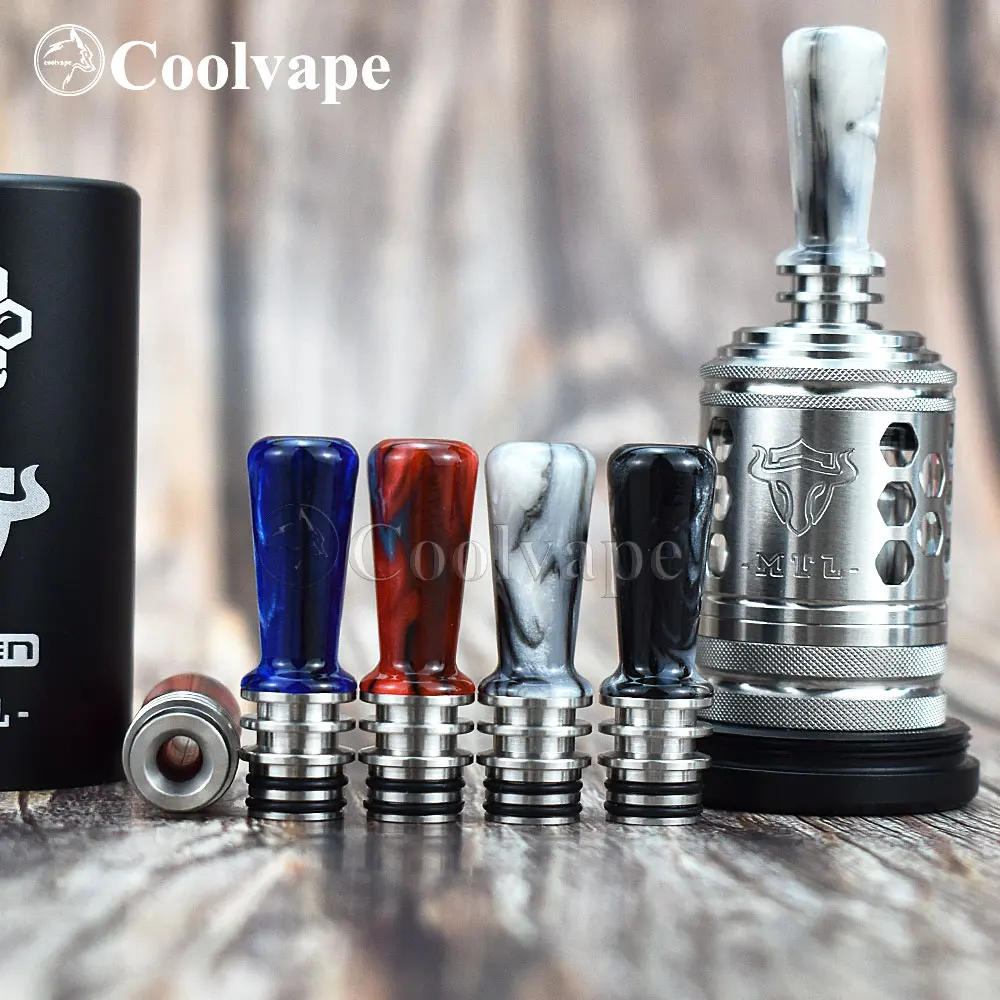 510-MTL-drip-tip-MTL-510-Drip-Tip-Black-Silver-Narrow-Bore-Vape-Tip ...