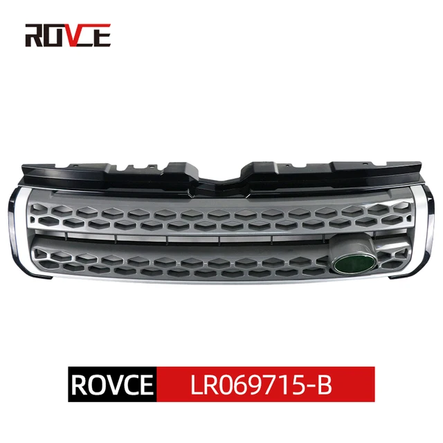 ROVCE Front Bumper Grille ABS Grill For Land Rover Range Rover Evoque ...