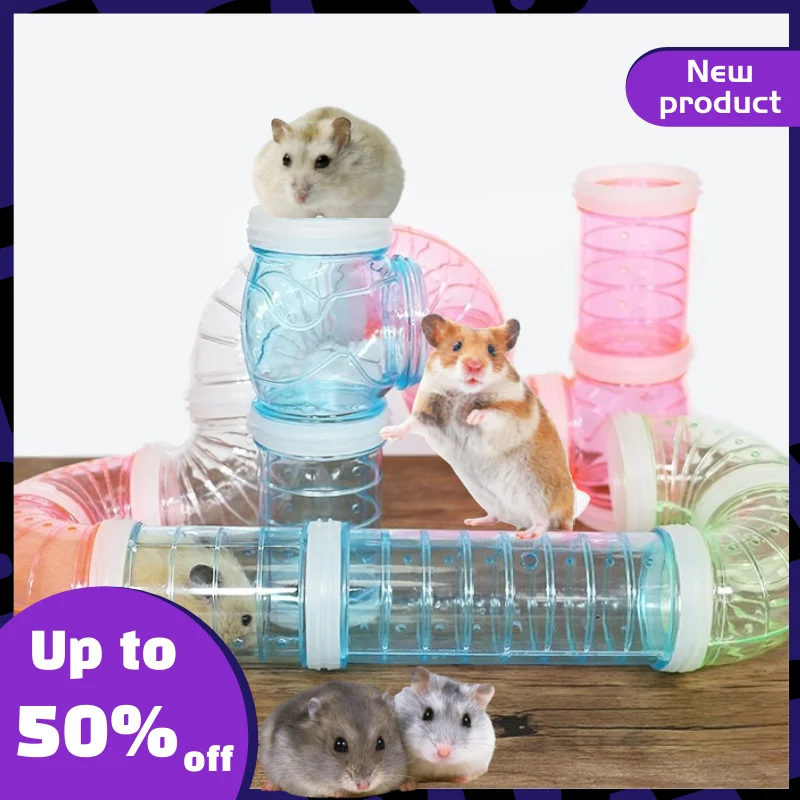 Hamster-Tunnel-Plastic-Training-Play-Tool-External-Tunnel ...