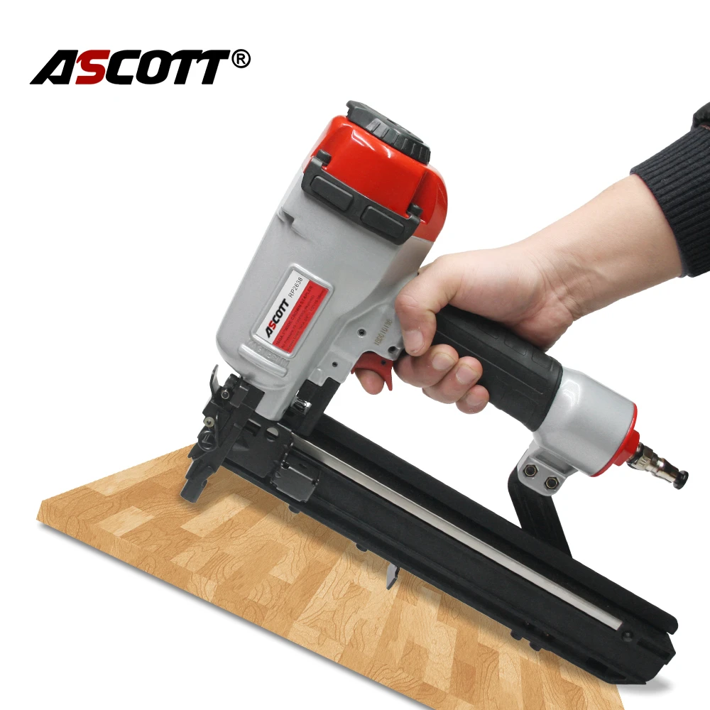 ASCOTT 16GA 1" 19 38mm wide crown stapler air nailer pneumatic stapler ...