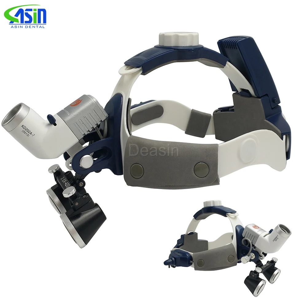 5W Highly Bright LED Surgical Head Light Oral ENT Ophthalmic Headlight ...