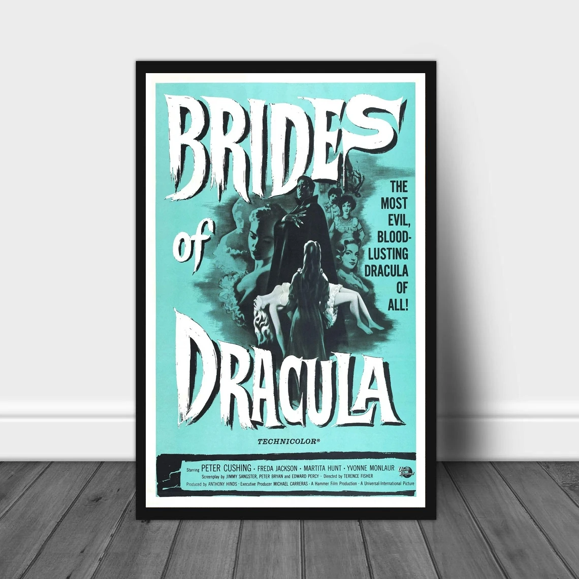 Brides Of Dracula 1960 Poster
