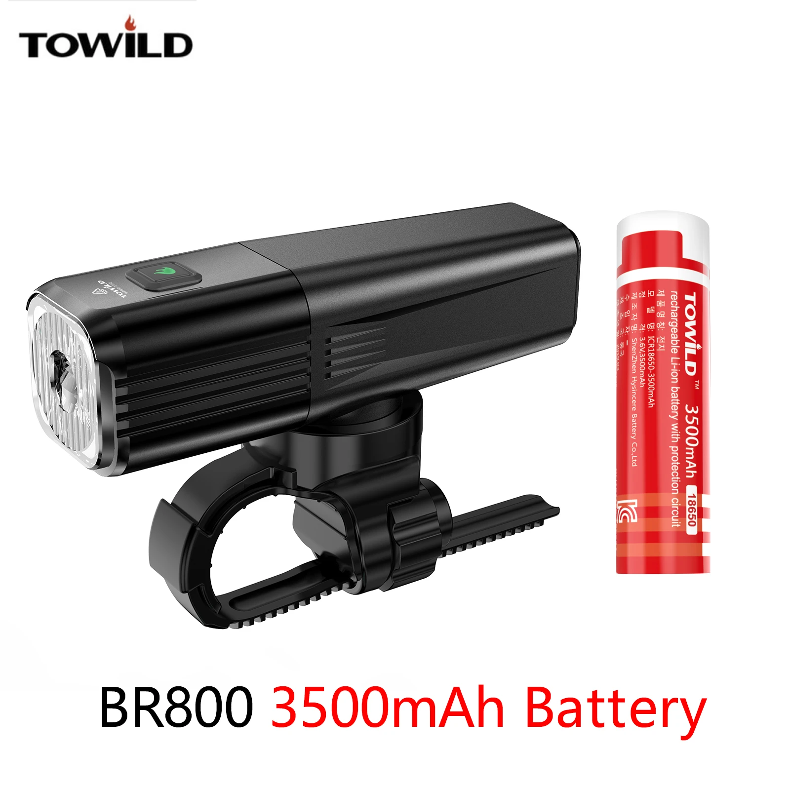 TOWILD BR800 3500mAh 자전거 라이트 테일 라이트 방수 USB 충전식 LED MTB 전면 램프 헤드 라이트 손전등, 라이트닝 조명 장치 아웃도어 활동, 운동 ...
