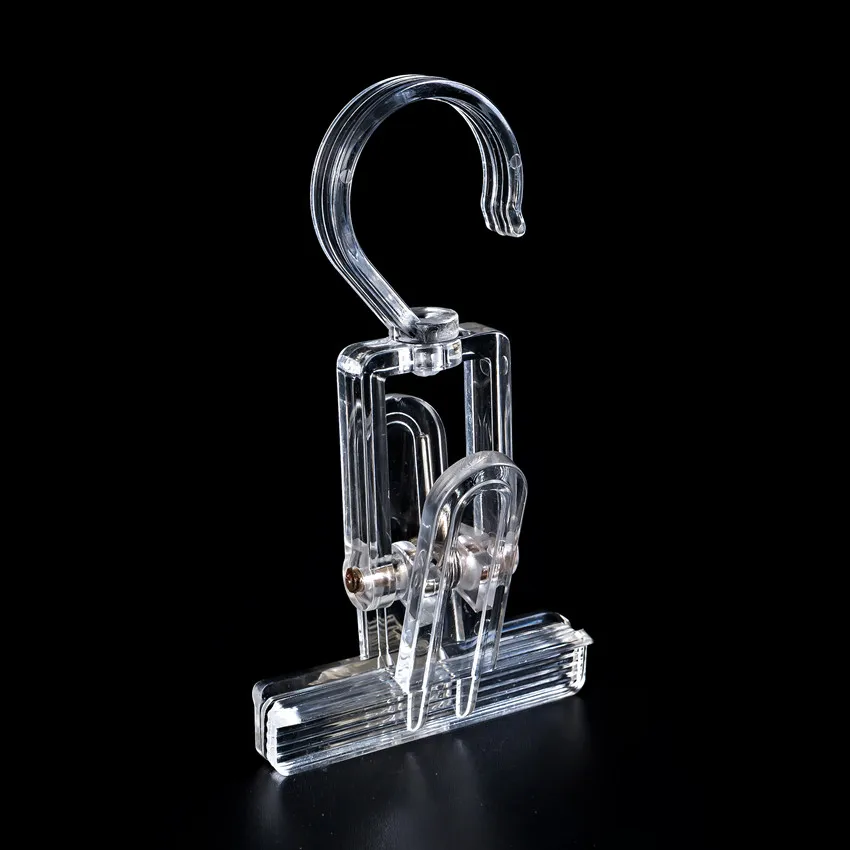 Plastic Clear POP Sign Display Clip Holder Rotatable With Strong ...