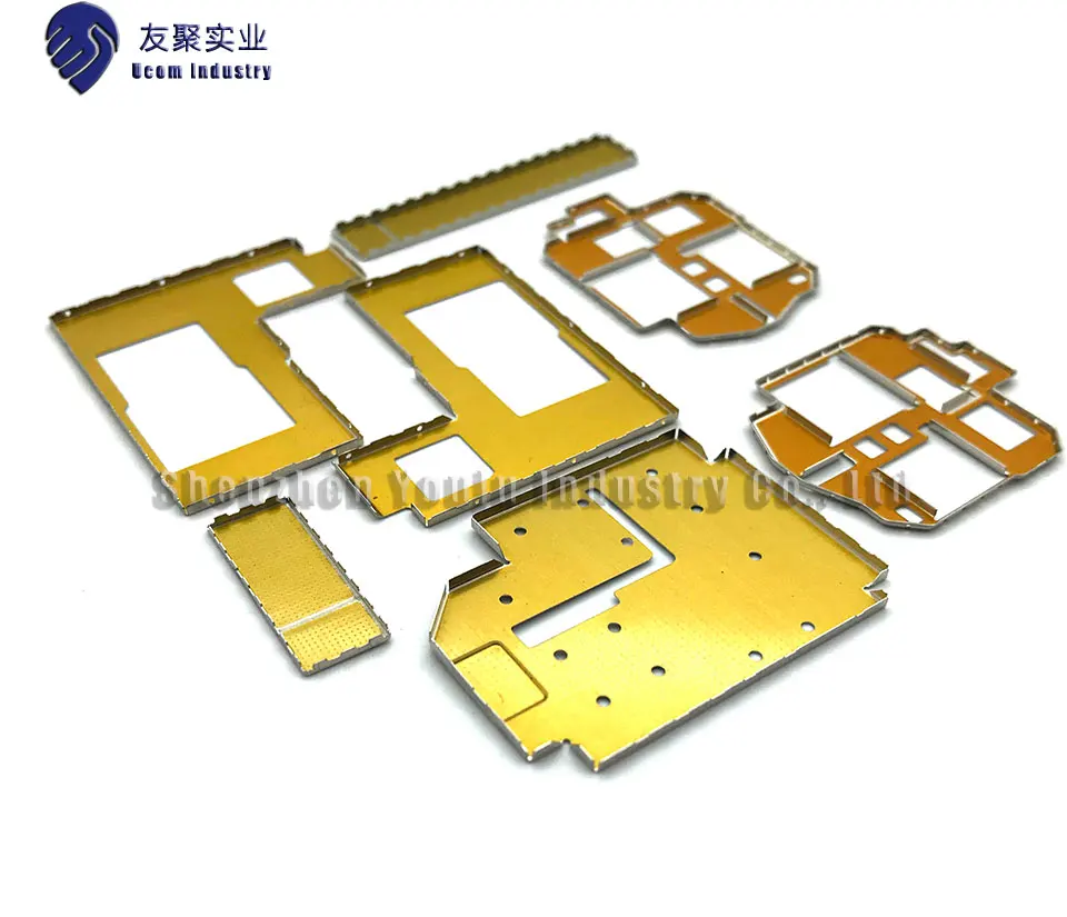 Oem Metal Sheet Stamping Emi Shield Cover Rf Shield Box Shielding Cans For Pcb Emi Shielding ...