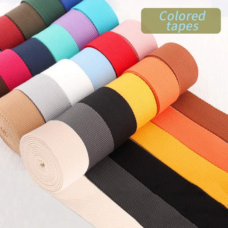 5m-20mm-Cotton-Webbing-Shoulder-Straps-Canvas-Cotton-Webbing-Backpack ...