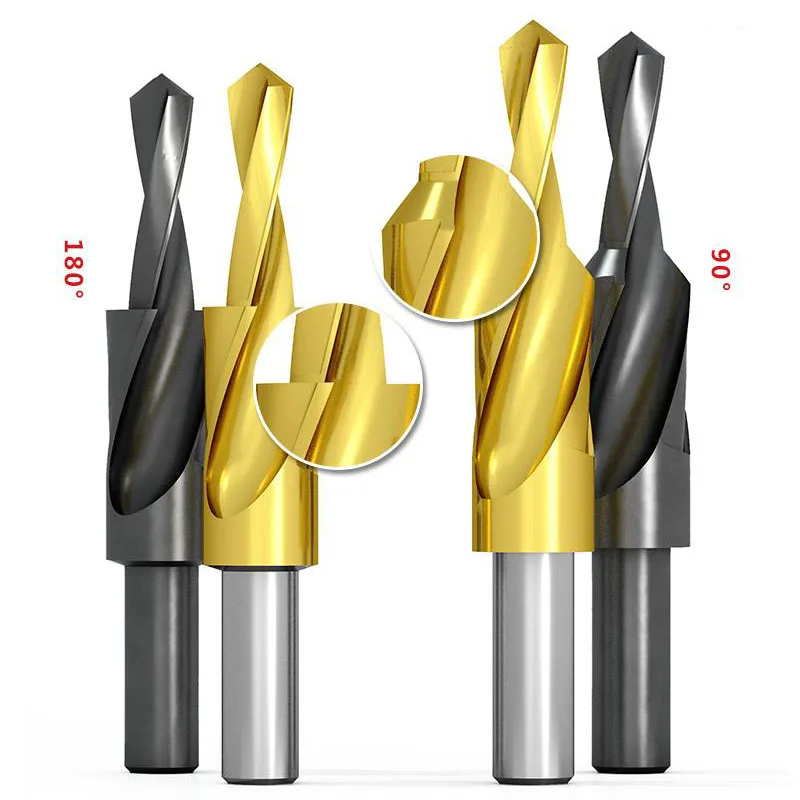 90-180-Degree-M35-Cobalt-HSS-Counterbore-Twist-Step-Drill-Bit-For-Metal ...