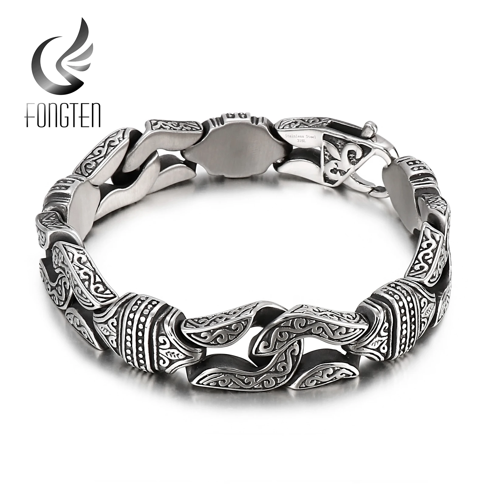 Bracelets Stainless Steel Boxing | Stainless Steel Bead Link Chain ...