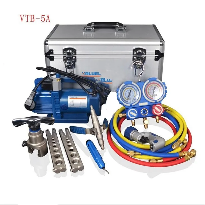 VALUE 7in1 VTB 5A Refrigeration Repair Tool Set With Aluminum alloy box ...