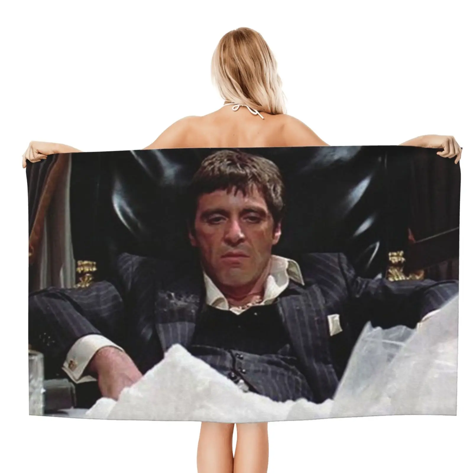 Tony-Montana-Scarface-Movie-Al-Pacino-Coke-Mountain-White-Bored-Boring ...