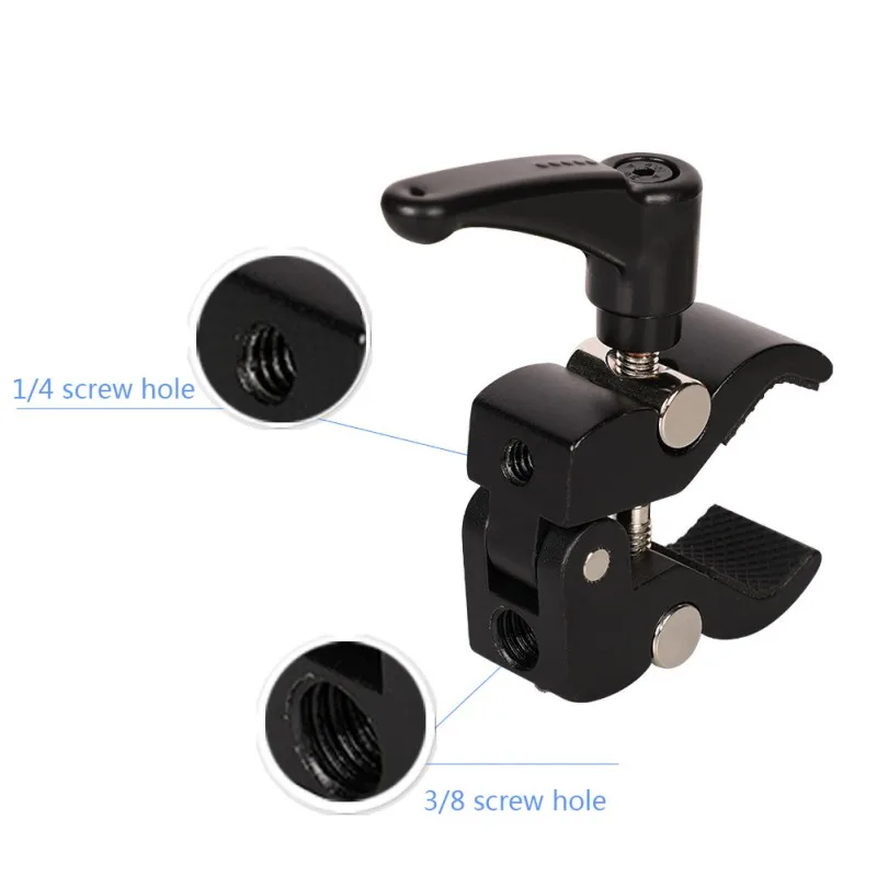 Camera Super Clamp Quick Release Pipe Bar Clamp Pipe Clamp For Music ...