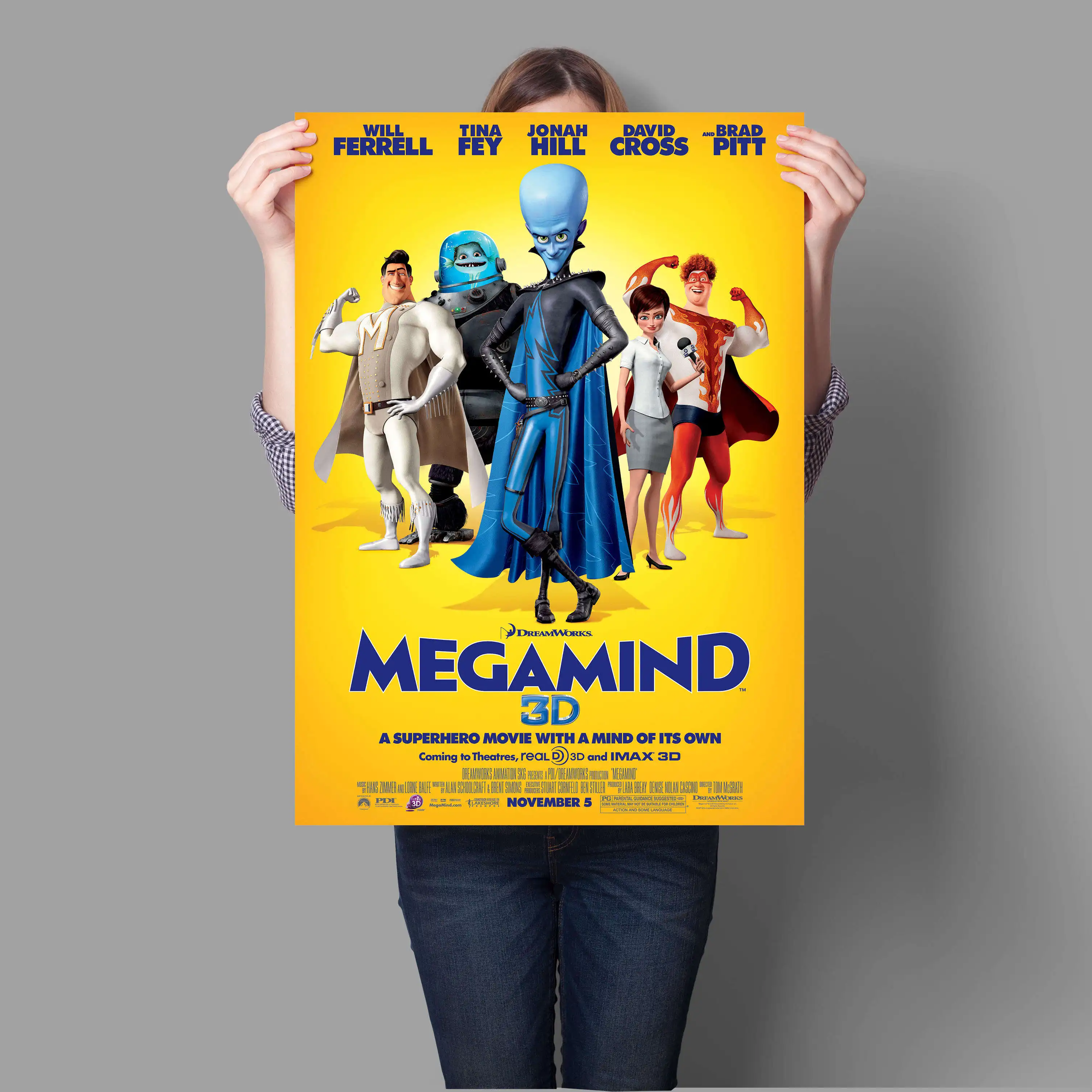 Megamind Movie Poster