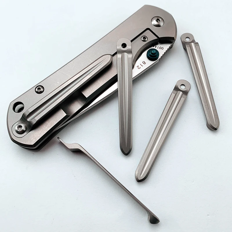 1piece Back Clip Titanium 812 Titanium Alloy One piece Back Clip 901 ...